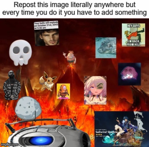 Image tagged in repost - Imgflip