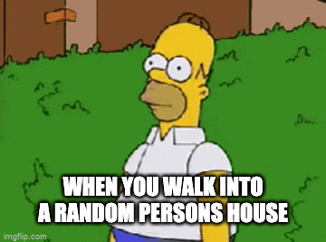 Homer disappears into bush - Imgflip