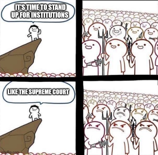 Blank Pitchforks and Torches Meme - Imgflip