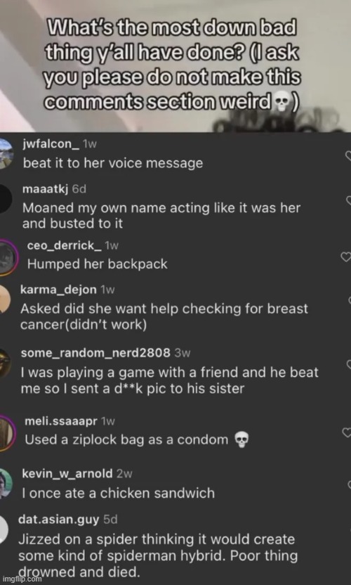 Behold: A cursed compilation :) - Imgflip