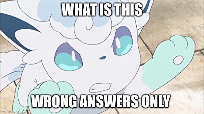 Alolan vulpix - Imgflip