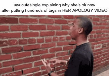 Talking to wall - Imgflip