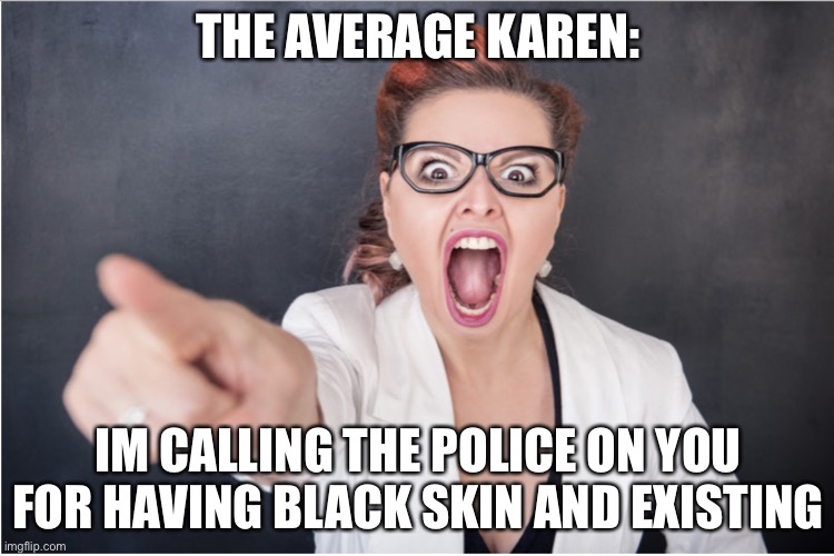 average karen: - Imgflip