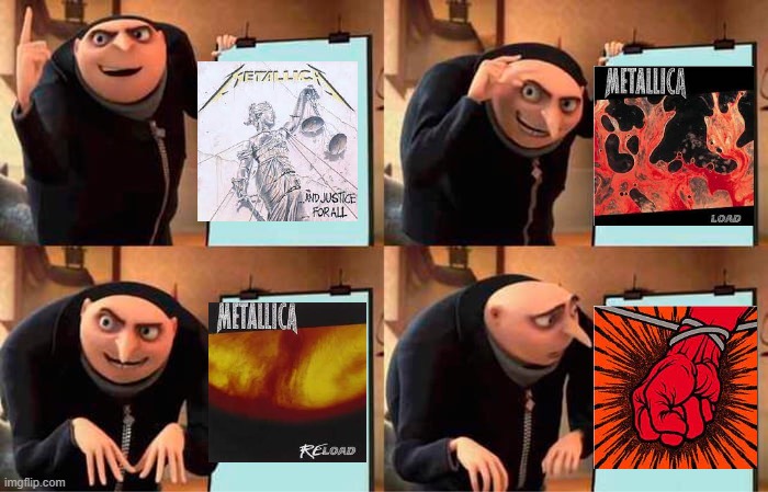 metallica's albums - Imgflip