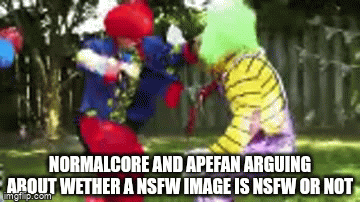 clown fight - Imgflip