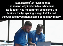 Drake and Lil Yachty using a laptop - Imgflip