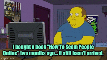 Scam people online - Imgflip