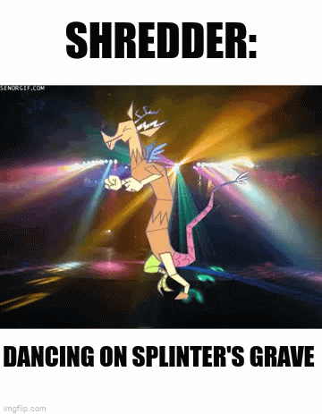 I can't be the only one who thinks shredder would actually do this ...