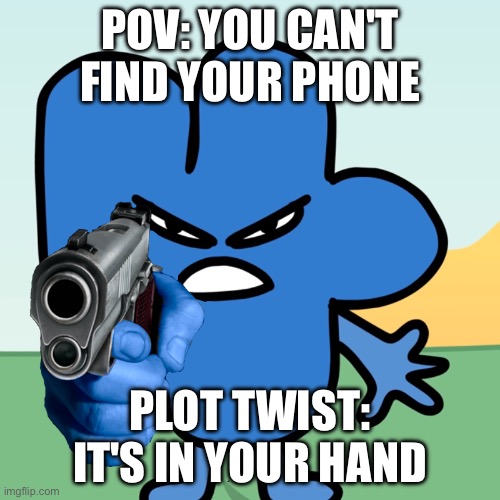 Four Holds a Gun - Imgflip