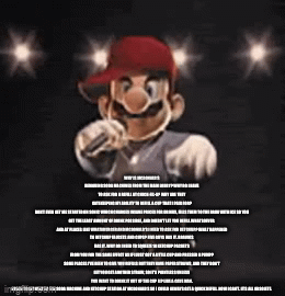 Rapper Mario - Imgflip