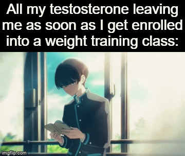 ngl tho, weight training's worth it - Imgflip