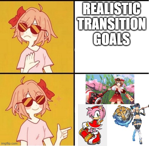 So, basically I wanna be a petite trans girl with a giant hammer to ...