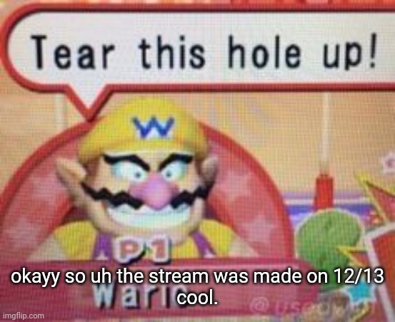 Tear this hole up! - Imgflip