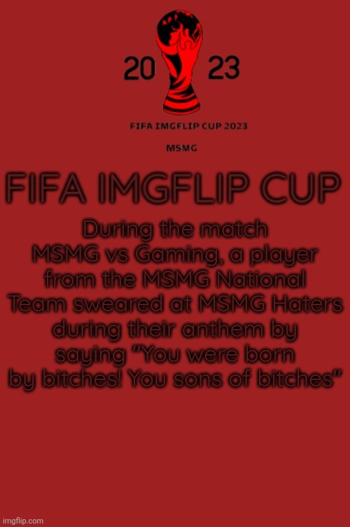 FIFA Imgflip Cup 2023 Announcement template - Imgflip