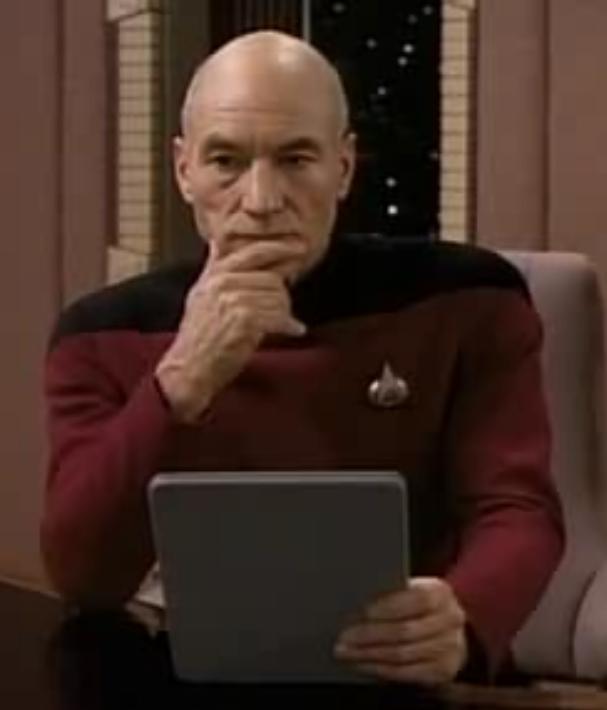 Picard Thinking Memes Imgflip