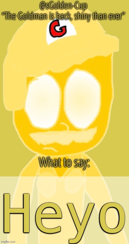 Image tagged in sgolden-cup announce template - Imgflip