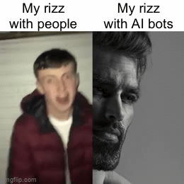 I’ve decided it’s impossible to rizz up people - Imgflip