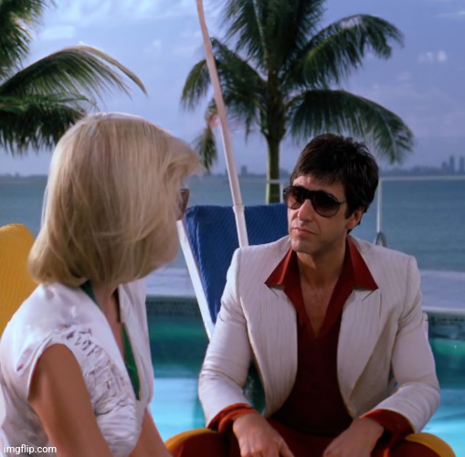 I extended this scene from scarface with AI - Imgflip