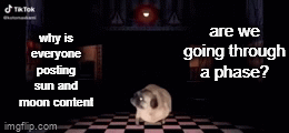 seriously its all sun and moon - Imgflip