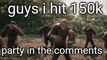 Dancing Chimp Gif