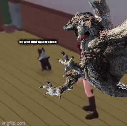 Whoops, accidentally entered the mountains of the Shrine Ruins in early ...