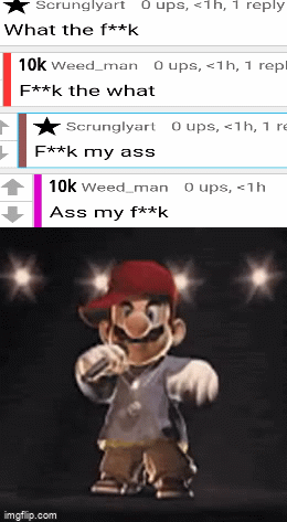 Rapper Mario - Imgflip