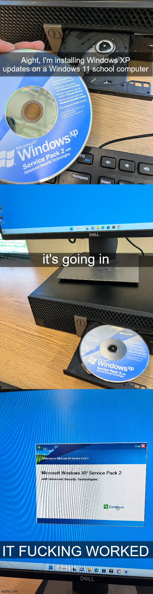 Here's what happened, sorry if I was late on the 2 hour mark - Imgflip