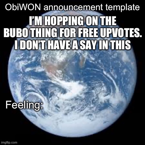 ObiWON announcement template - Imgflip