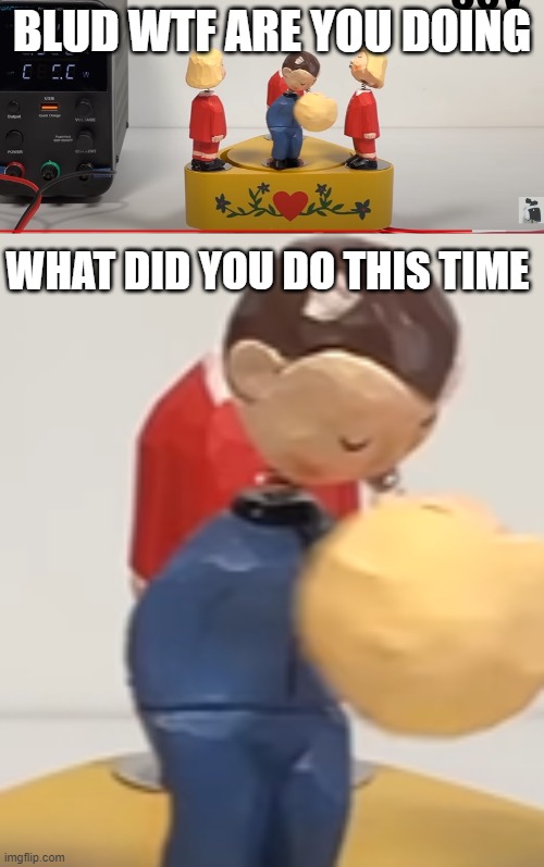 Blud looks like he inflating the head - Imgflip