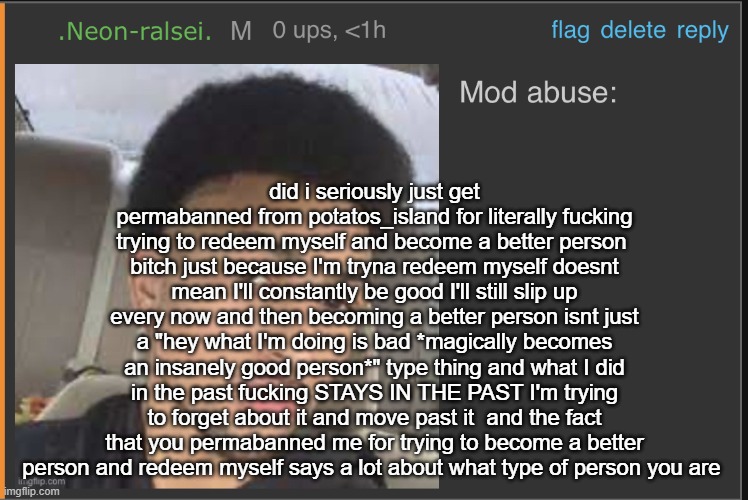 Mod abuse: - Imgflip