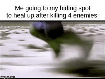 hiding - Imgflip