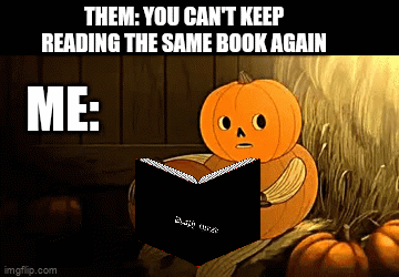 Creepy pumpkin reading - Imgflip