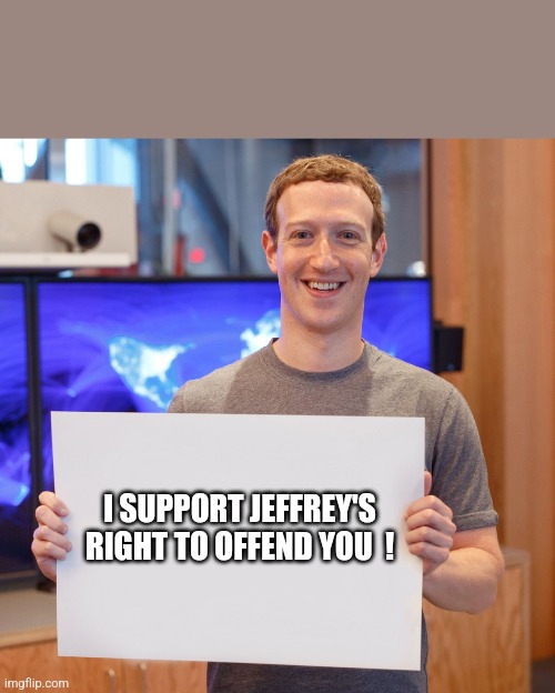 Be thankful you have the right to be offended ! - Imgflip