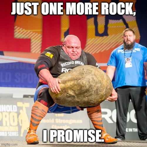 Strongman Rock - Imgflip