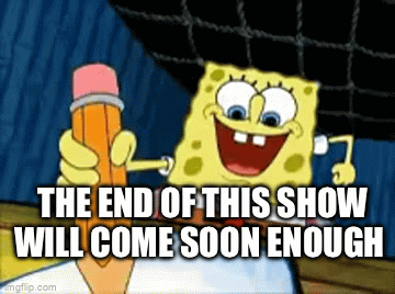 The End Spongebob Gif