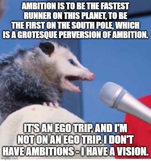 opossum announcement - Imgflip