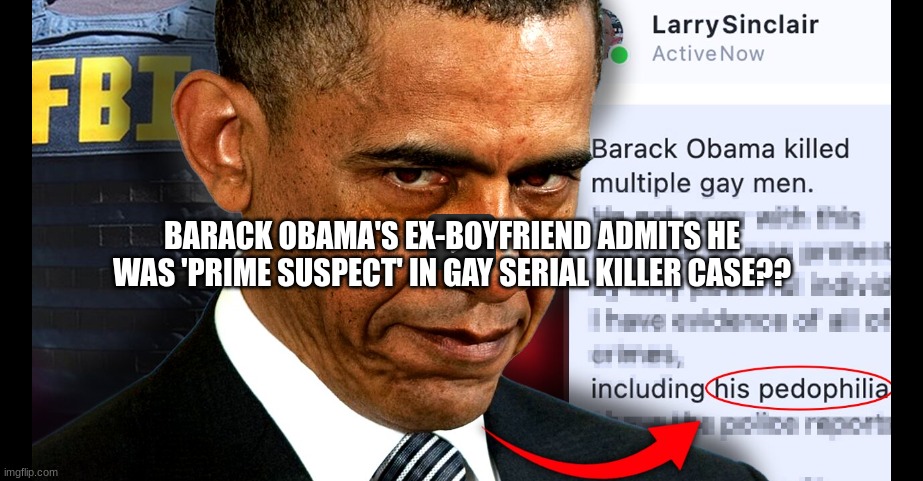 Barack Obama's Ex-Boyfriend Admits He Was 'Prime Suspect' in Gay Serial ...