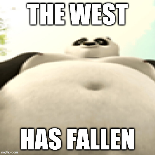 the west has fallen - Imgflip