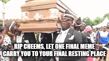 rip cheems :'( - Imgflip