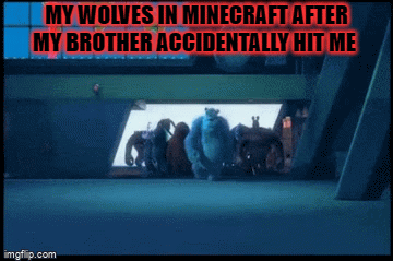 minecraft wolves - Imgflip