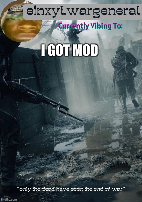 sinxyt.wargeneral announcment template - Imgflip