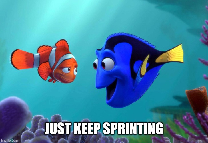 Dory finds Nemo - Imgflip