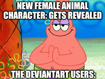 DeviantArt moment - Imgflip
