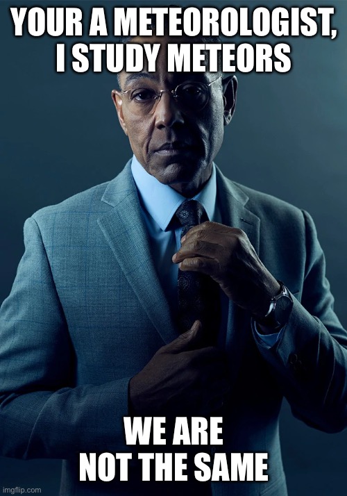 We are not the same - Imgflip