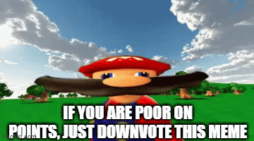 free points if you downvote this meme - Imgflip