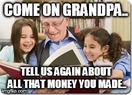 Storytelling Grandpa Meme - Imgflip