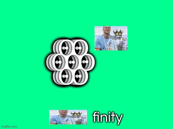 i made a finity out of haaland - Imgflip