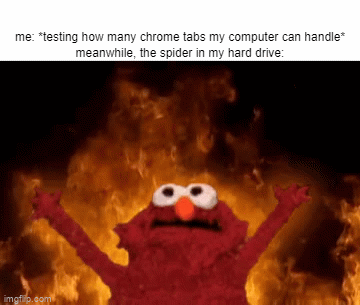 my computer took a shit when i tried to run minecraft amplified - Imgflip