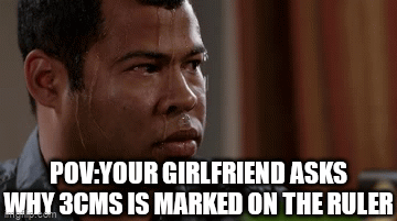 Measuring nails obviously - Imgflip