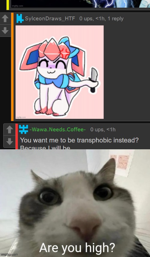 Image tagged in are you high - Imgflip